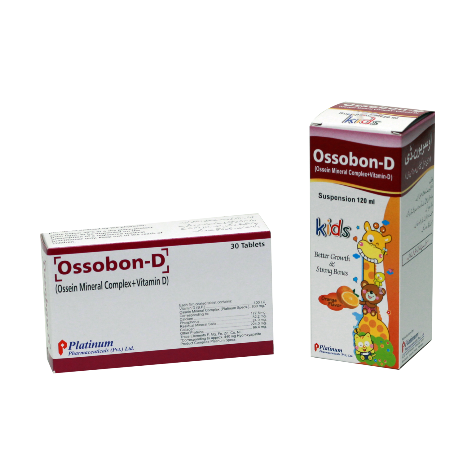OSSOBON-D - Platinum Pharmaceuticals (Pvt.) Ltd.
