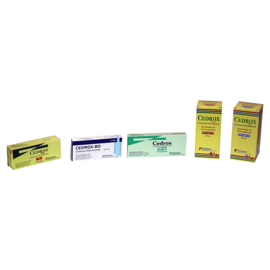 CEDROX - Platinum Pharmaceuticals (Pvt.) Ltd.